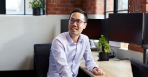 Kevin Ly in the spotlight at Kearney Group. | Kearney Group